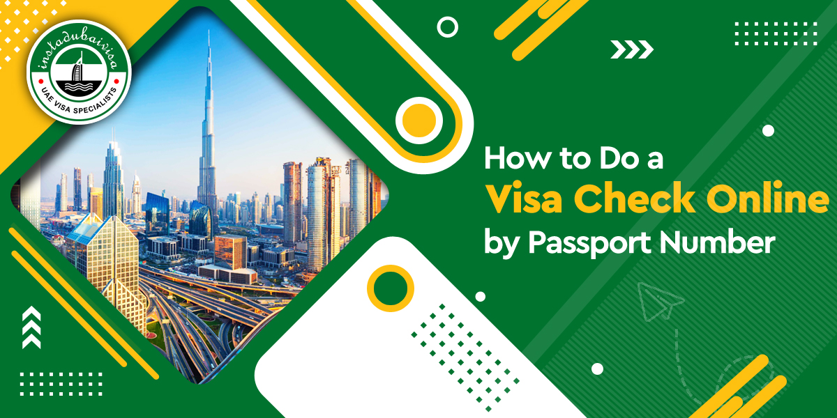 How to Do a Visa Check Online by Passport Number | UAE Visa Status ...